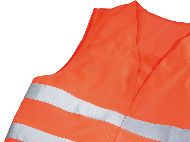 Gilet de sécurité orange homologué Mercedes-Benz | Commander