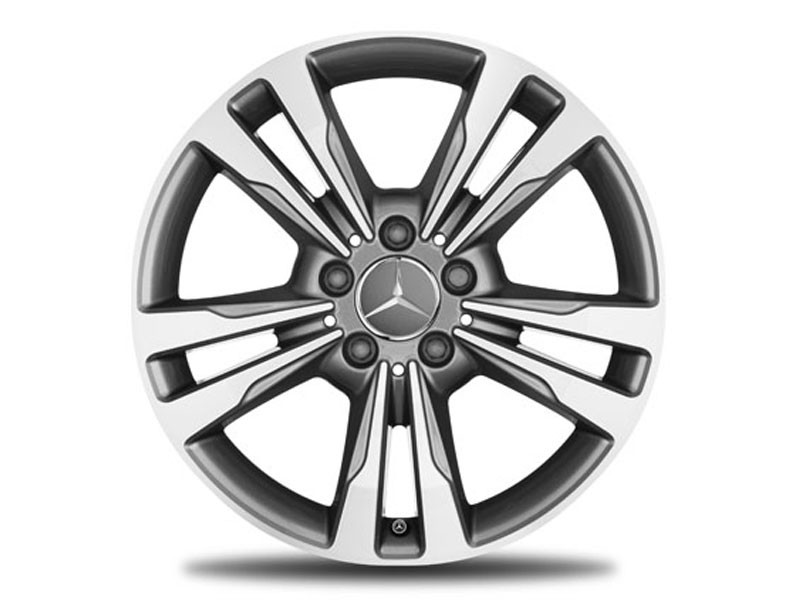 Jante Classe E W212 5 doubles branches gris | Commander