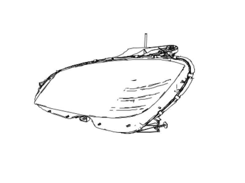 Phare Avant Gauche Mercedes Classe C W204 | Bloc Optique OEM