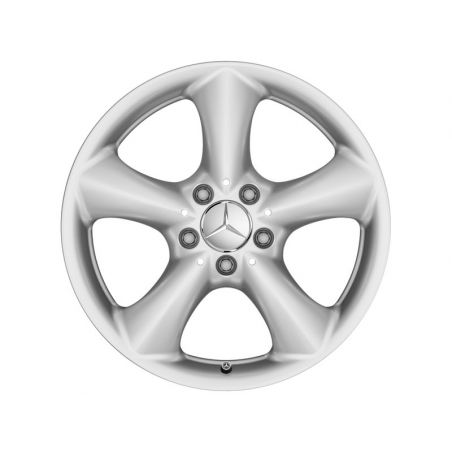 Jante Mercedes CLK W209 17 pouces ET 36 - 5 branches argent