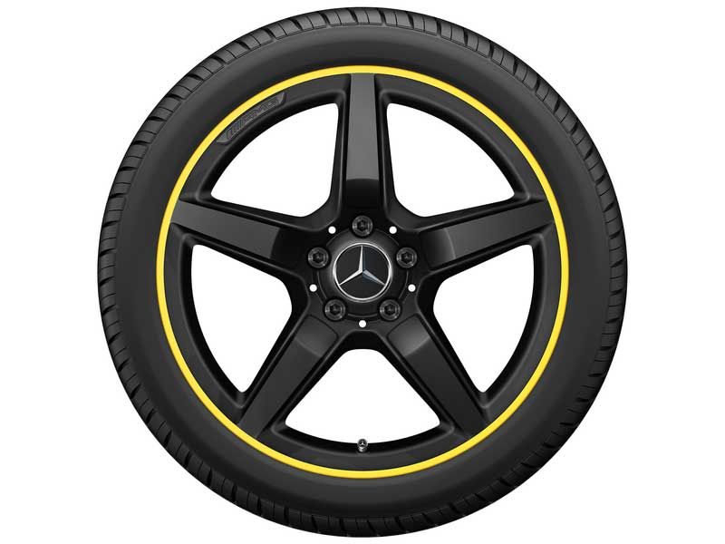 Jante AMG SLK SLC 18 pouces - Avant- Noir | Commander