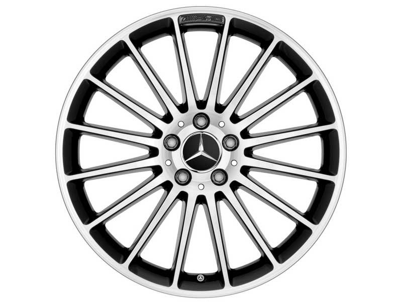 Jante Noir AMG Classe A 176 19 pouces naturel brillant | Boutique